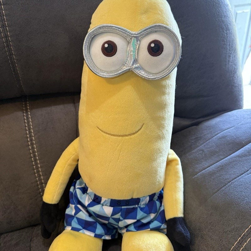 Minion Soft Toy - Etsy Hong Kong
