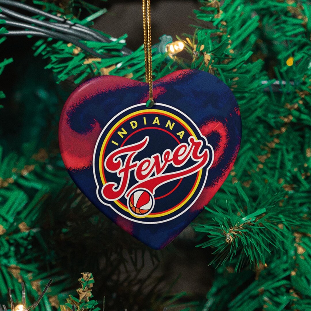 Indiana Basketball Ornament, Fever Team Fans Custom Gift Holiday ...