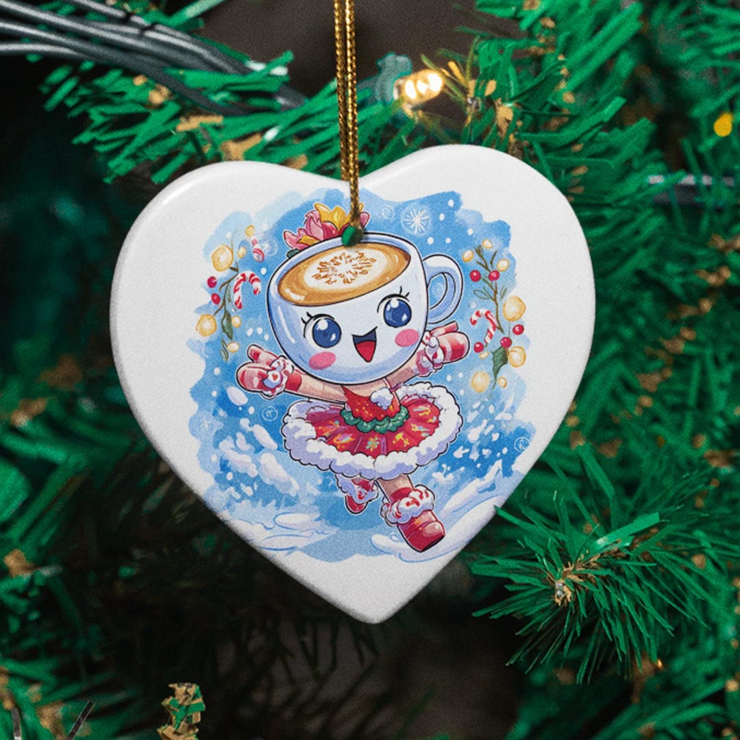 Capuchina Ballerina Funny Ornament, Italian Brainrots Meme Lovers ...