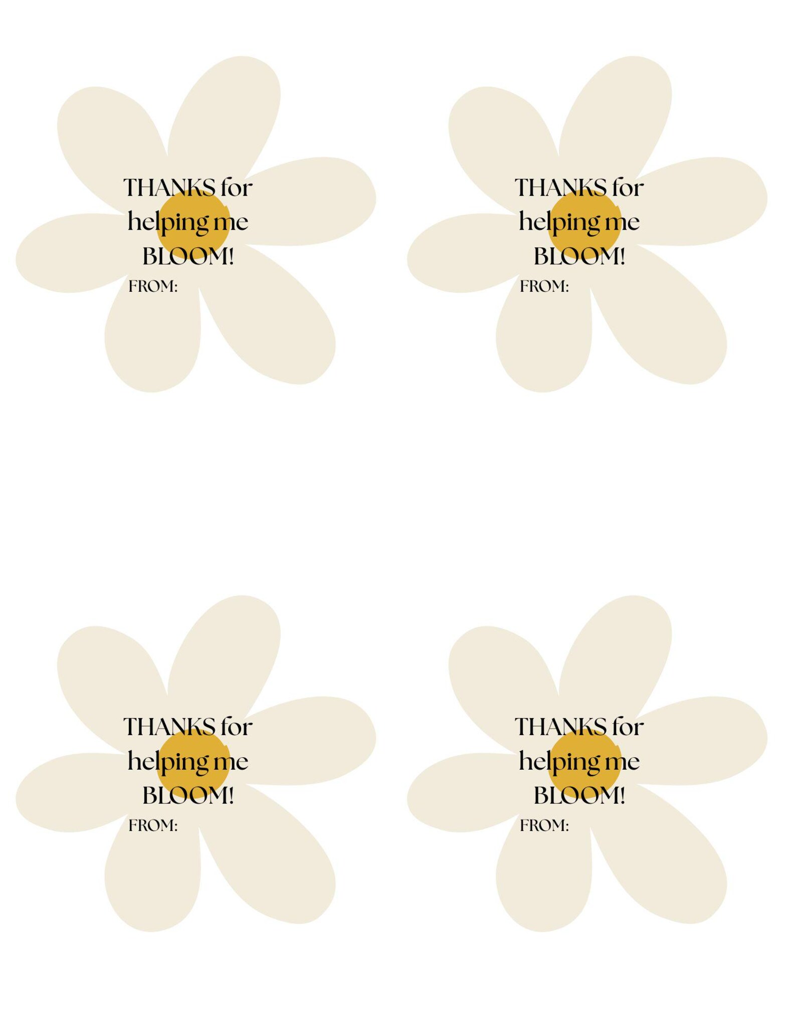 Teacher Appreciation Tag - Etsy