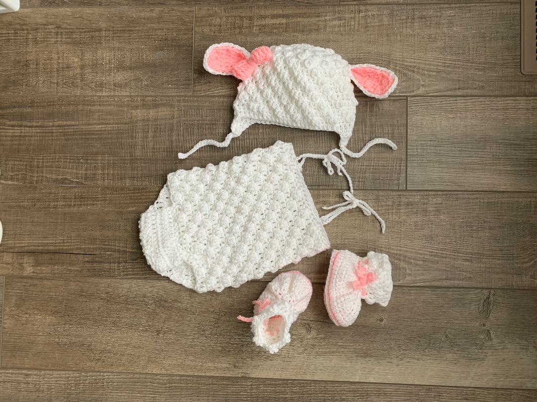 Baby Lamb Costume, Newborn Sheep Outfit, Farm Animal Baby Outfit ...