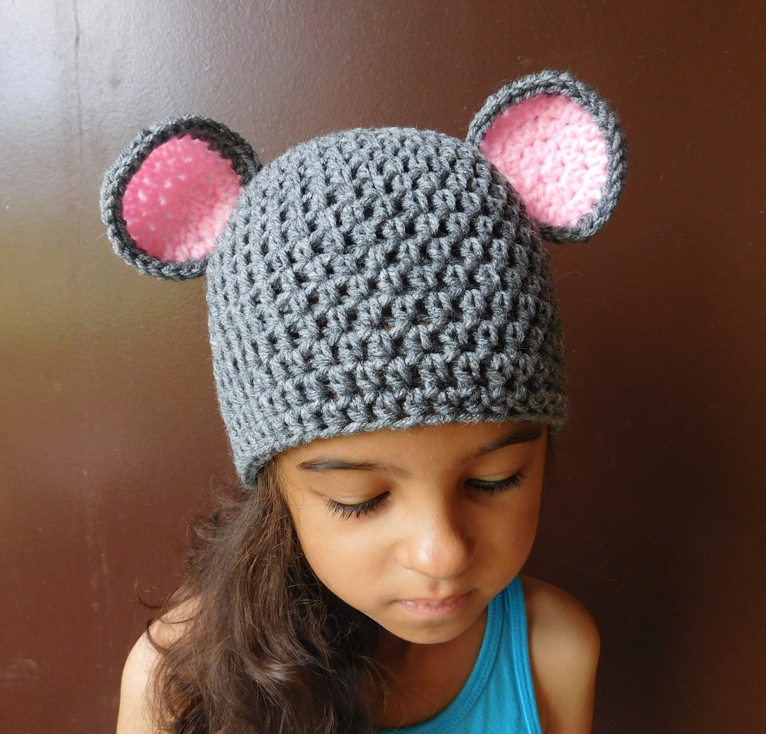 Baby Mouse Hat, Toddler Mouse Costume, Kids Halloween Costume, Mouse ...