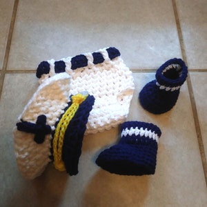 Newborn Boy Sailor Outfit, Baby Captain Hat, Baby Costume, Newborn ...