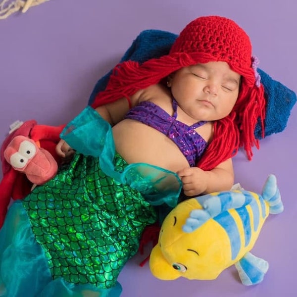 Baby Mermaid Costume - Etsy