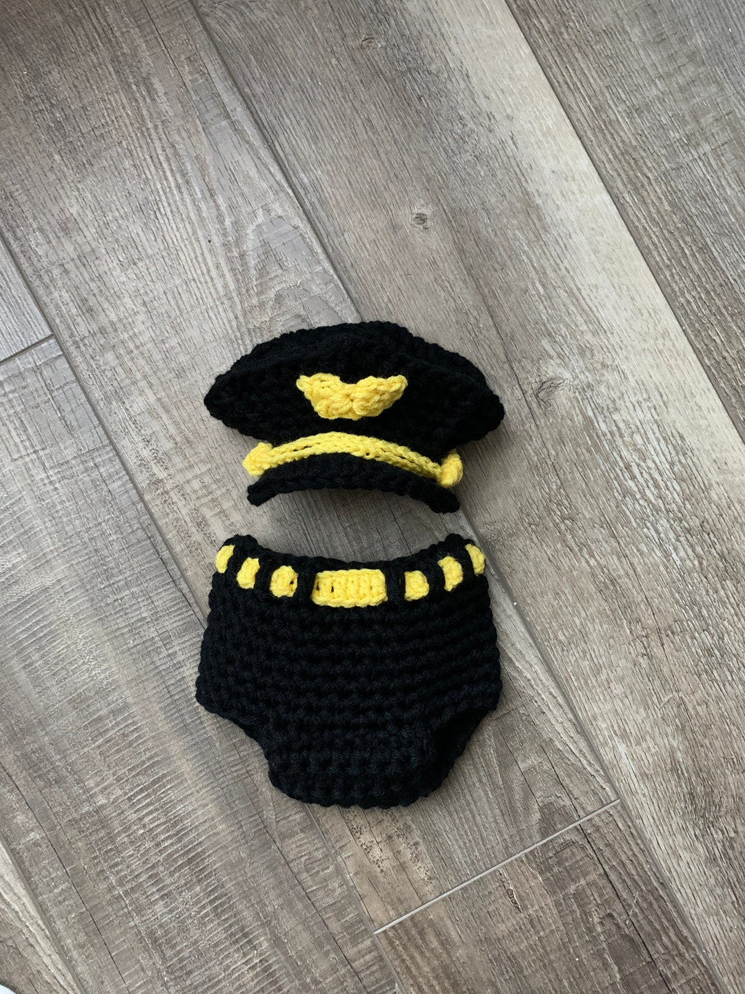 Newborn Aviator Outfit, Sky Pilot Costume Kids, Crochet Diaper Cover ...