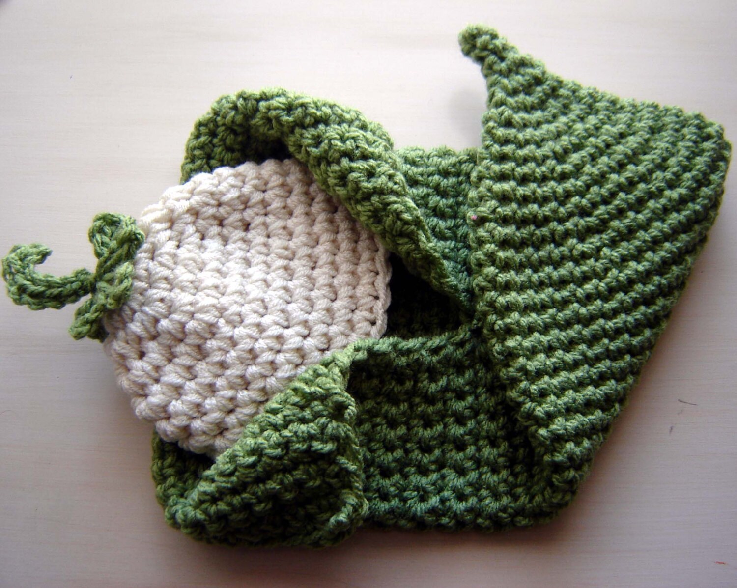 Baby Pea Costume, Newborn Halloween Costume, Photography Outfit ...