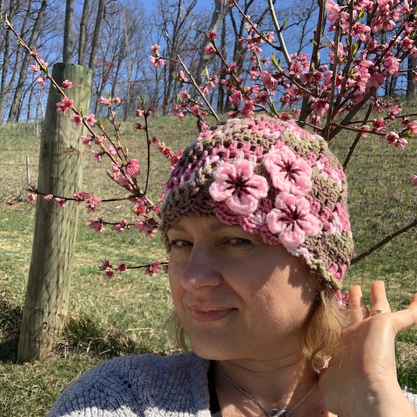 Crochet Spring Hat - Etsy