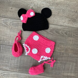Mouse Baby Girl Costume, Newborn Photography Outfit Girl, Childrens Day ...