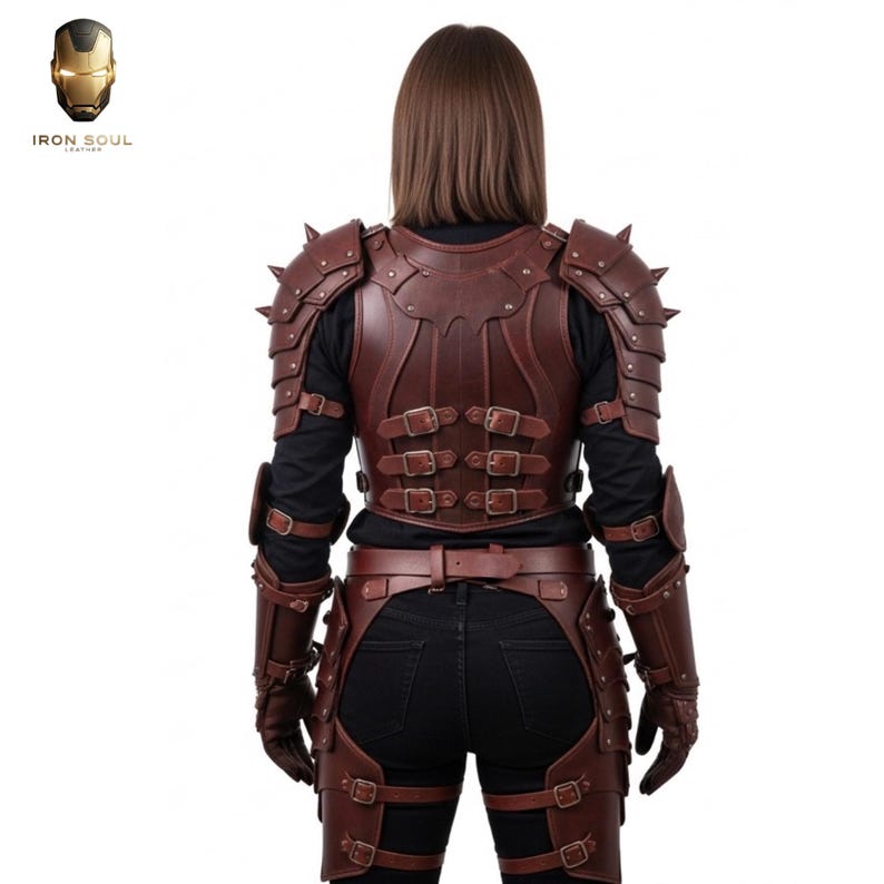 Römische Gladiator Rüstung für Frauen | Lederoutfit für LARP und ...