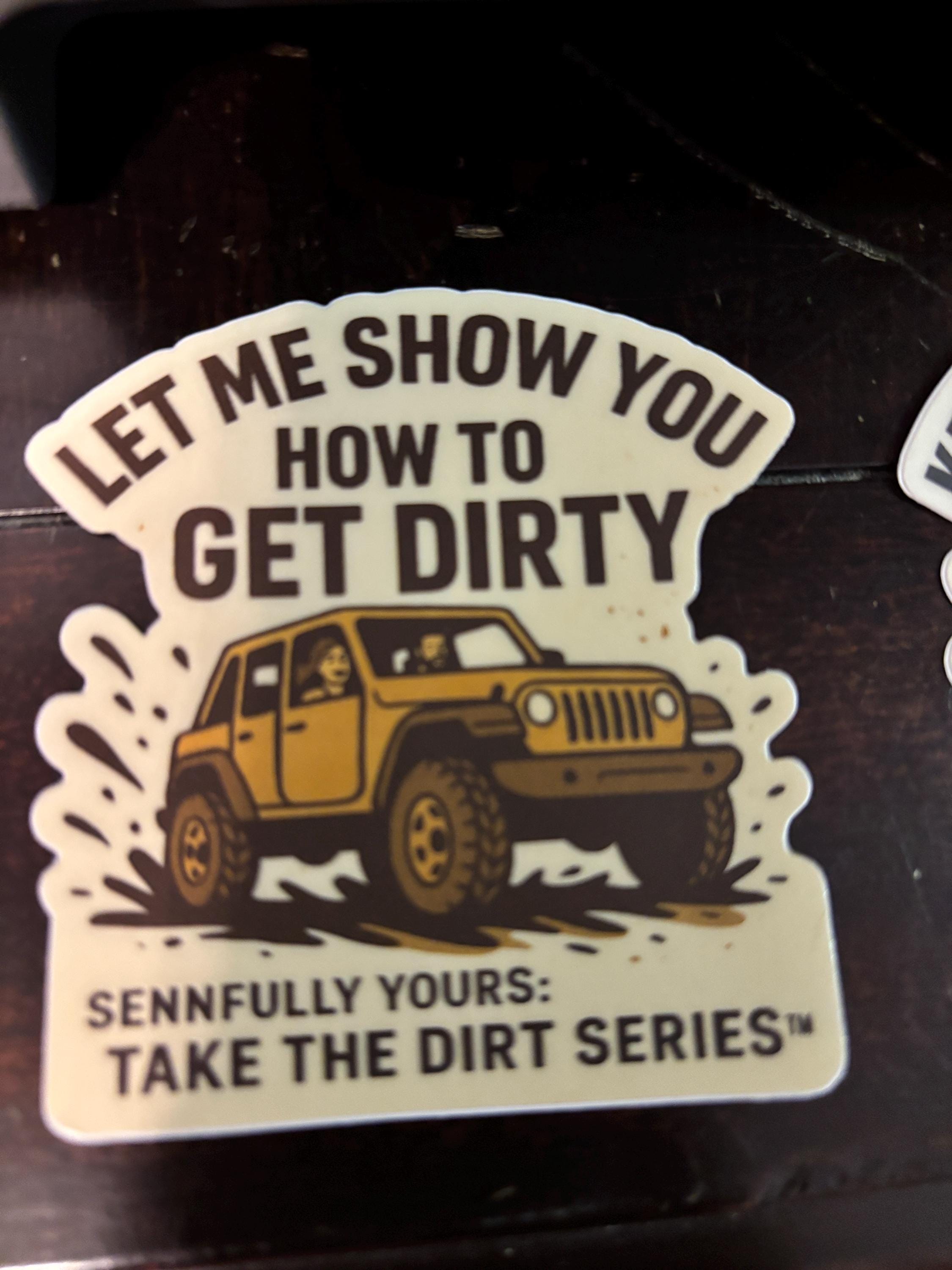 Take the Dirt Series™ Sticker Pack – 4 Off-road Mudding Stickers | Jeep ...