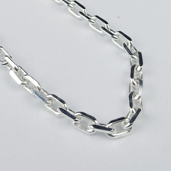 Big Silver Chains for Men - Etsy