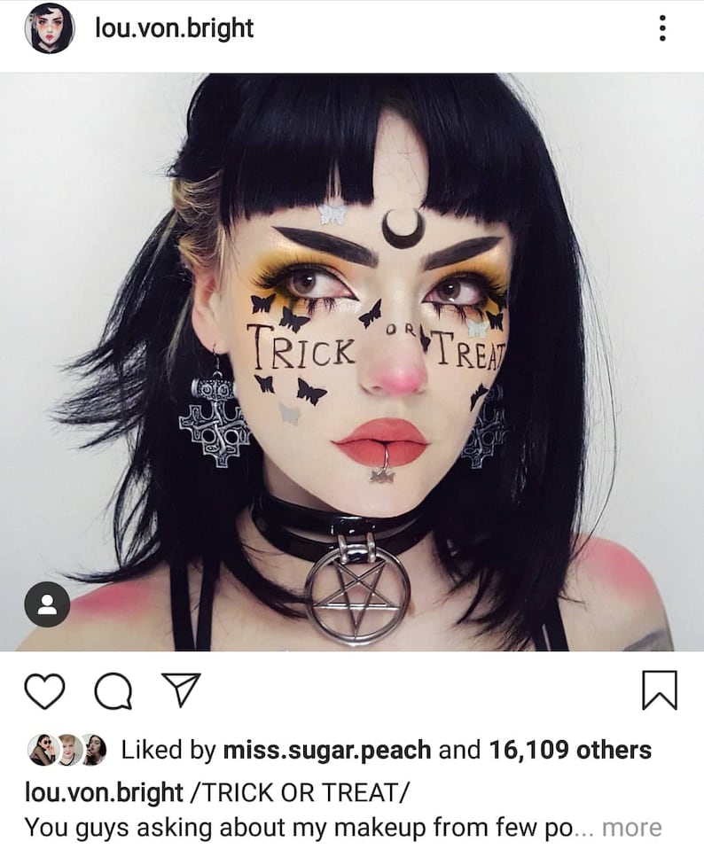 Moon Phase Dangling Lip Ring Fake Lip Ring Lip Piercing - Etsy