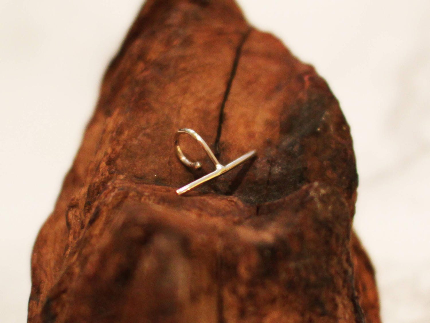 Solid Gold Fake Lip Ring 10k Gold Lip Cuff Snake Bites Faux - Etsy Canada