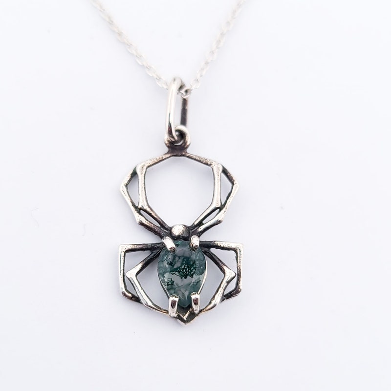 Spider Necklace - Etsy