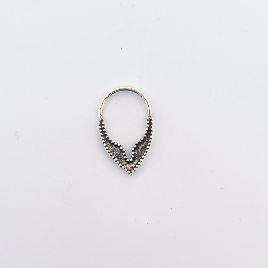 Dotted Gothic Church Septum Piercing, Halloween Jewelry, Medieval ...