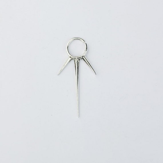 Long Spike Septum Piercing Punk Spikes Nose Ring Body - Etsy