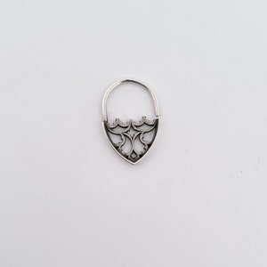 Gothic Church Window Septum Piercing, Goth, Victorian, Stained Glass ...