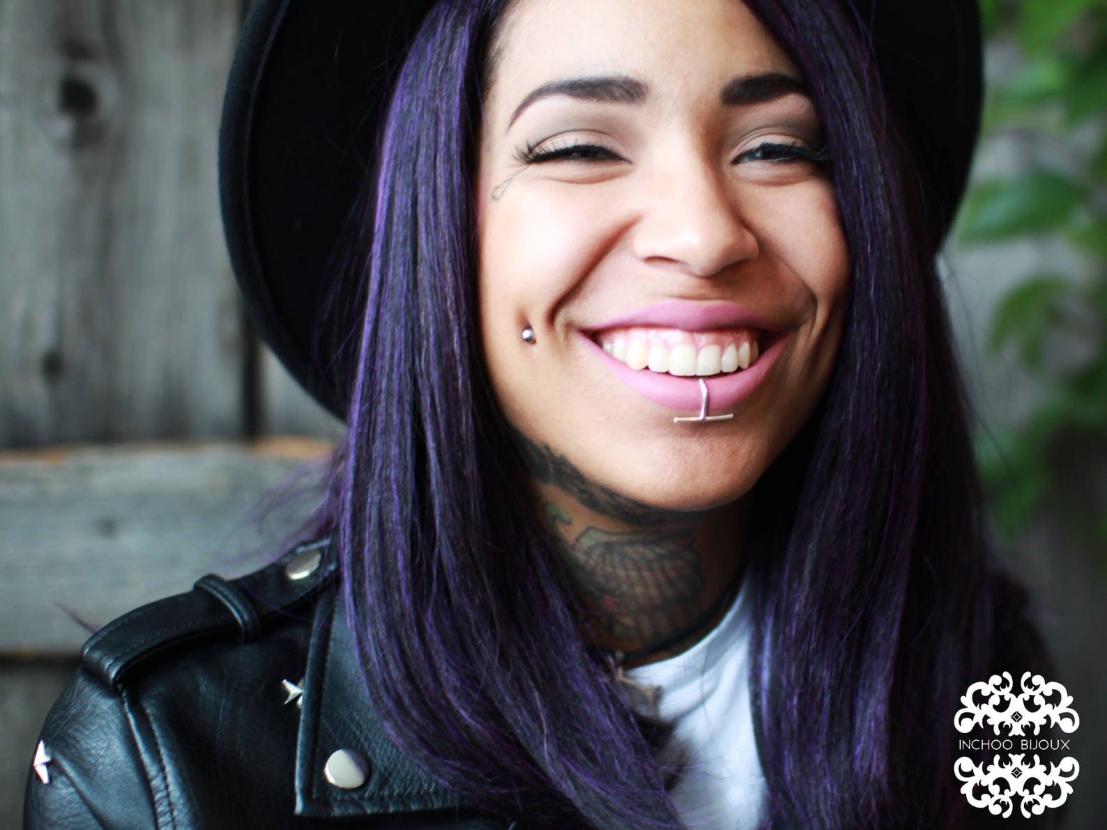 Fake Lip Ring Lip cuff Faux Snake Bites Body Jewelry No | Etsy