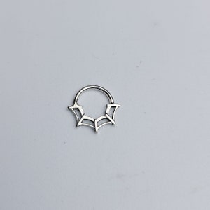 Spiderweb Nose Ring, Halloween Jewelry, Witch, Goth, Punk, Cobweb ...