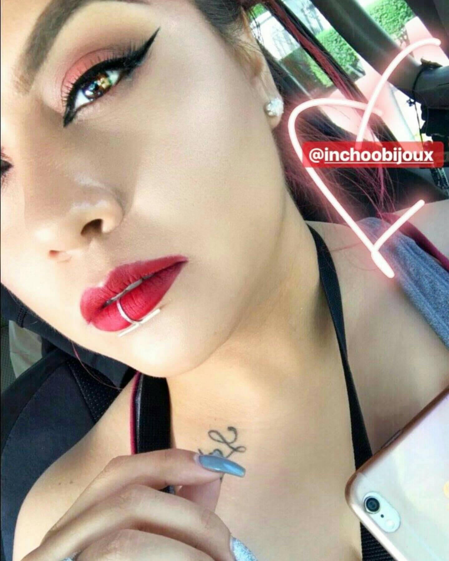 Fake Lip Ring Lip Cuff Faux Snake Bites Body Jewelry No - Etsy UK