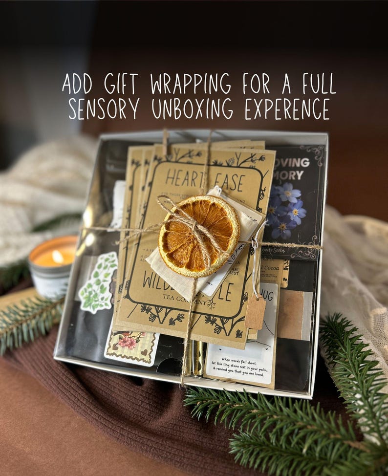 Grief Care Package: Sympathy Gift for Death of a Parent, Pet, or Friend ...