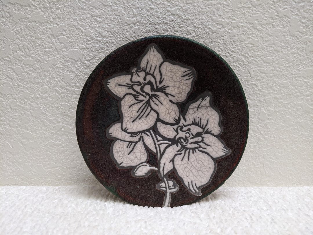 Vintage Signed J. Diller Raku Pottery Decorative Dish - Etsy