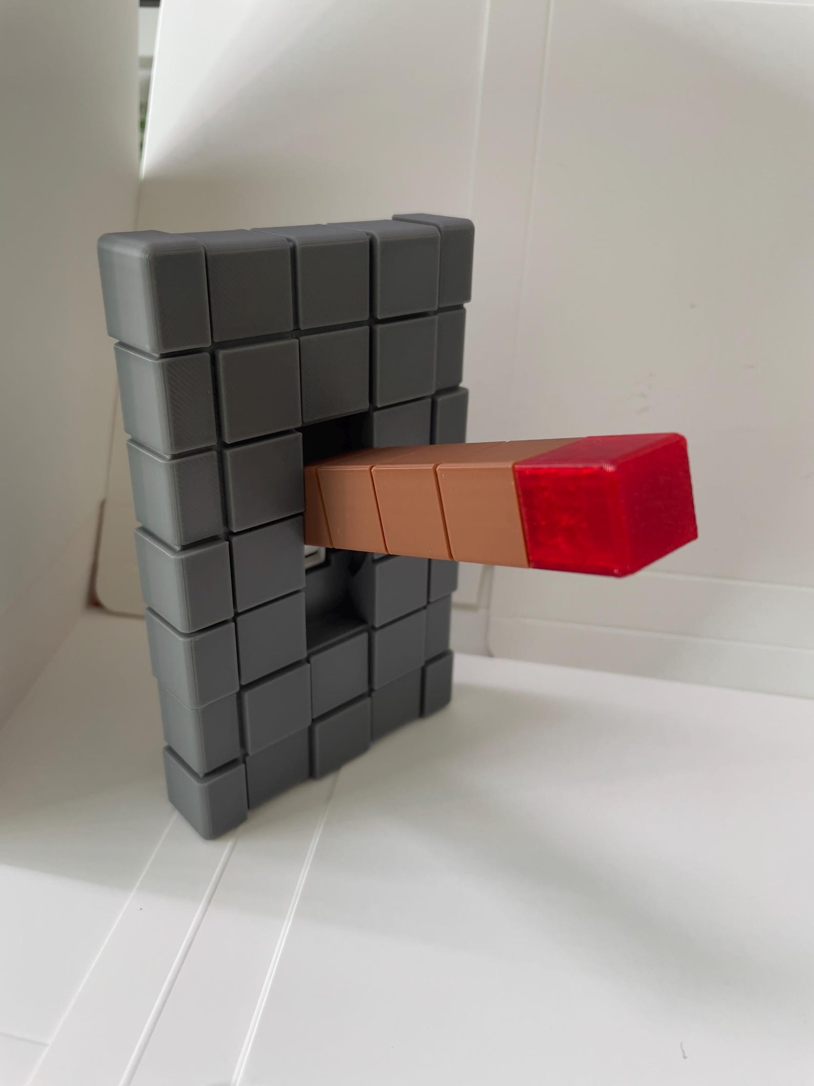 3d-printed Blocks Light Switch Cover: Game Room Decor - Etsy