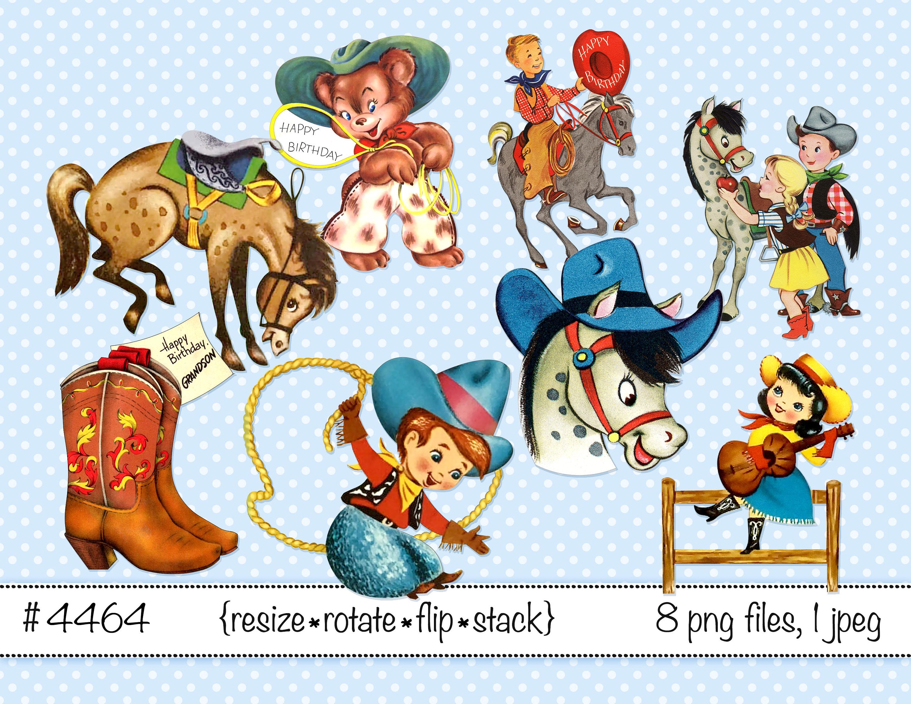 Lil Buckaroo Clipart
