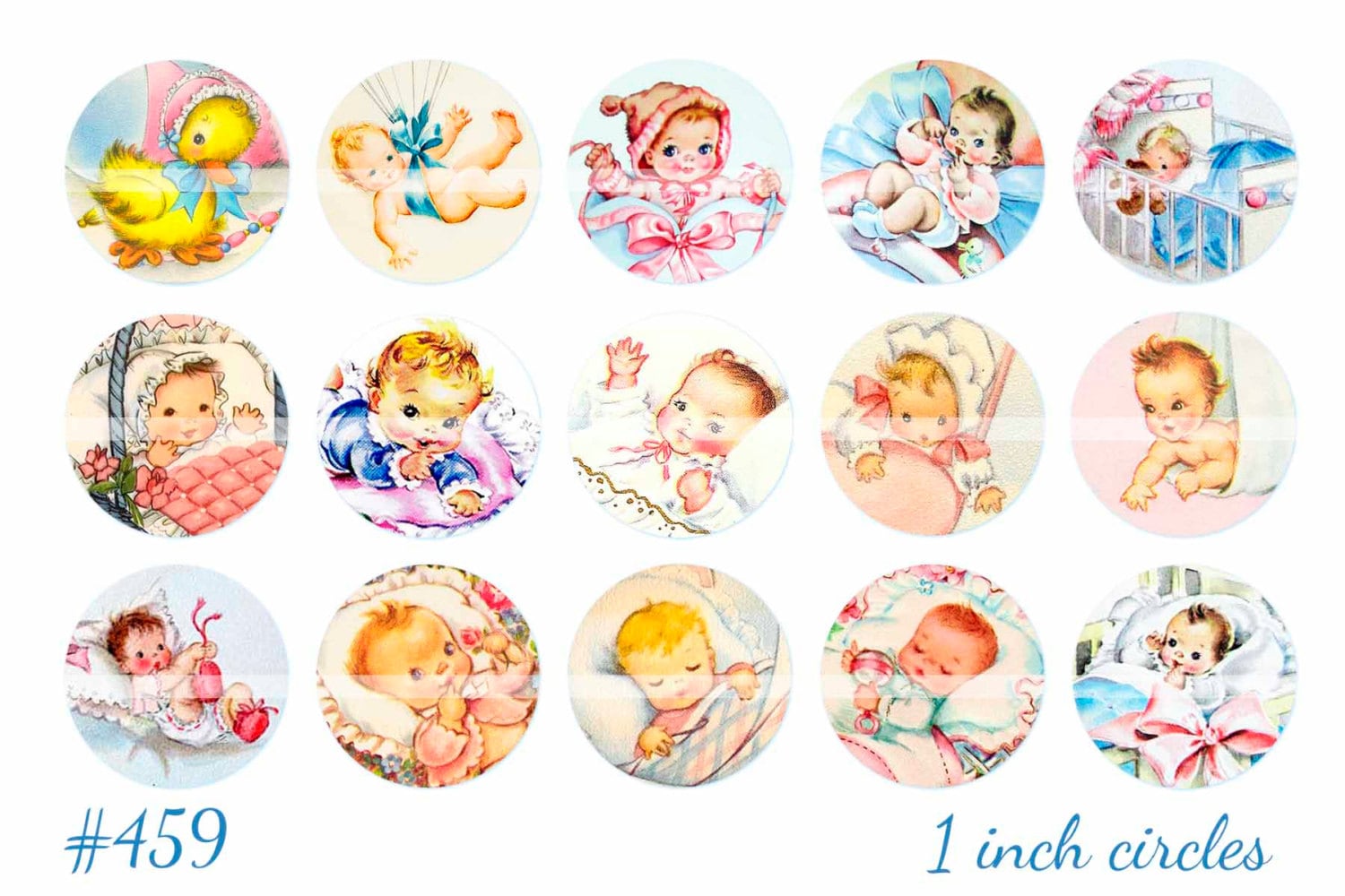 Digital Clipart, Instant Download, Baby Clip Art, Printable Sheet ...