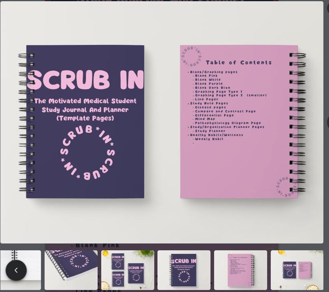 21 Ready-made Digital Notebook Pages - Etsy