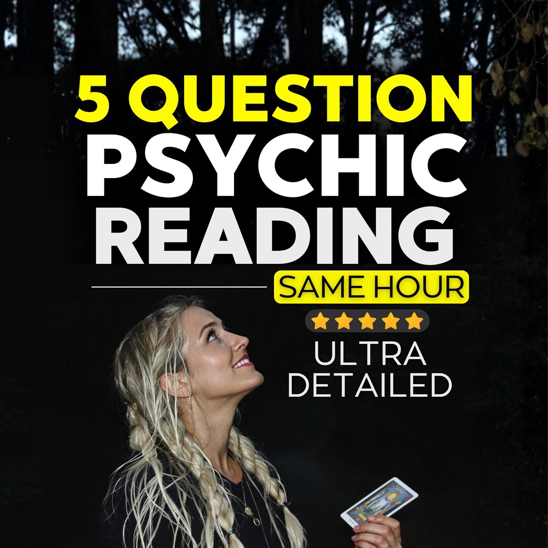 5 Question Psychic Reading SAME HOUR | Direct Answers for Love & Career ...