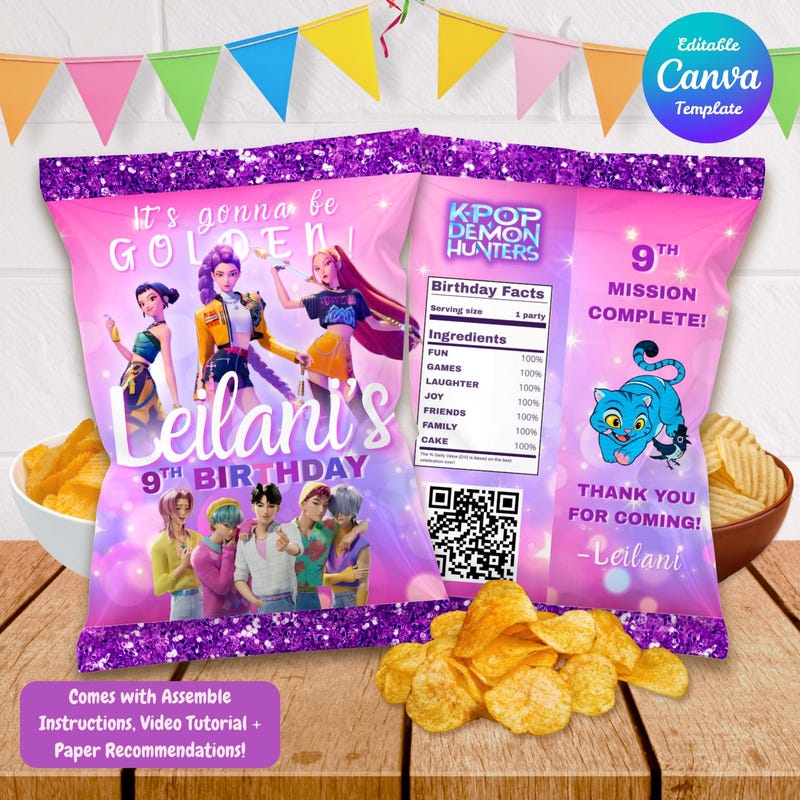 Kpop Bag Chips - Etsy