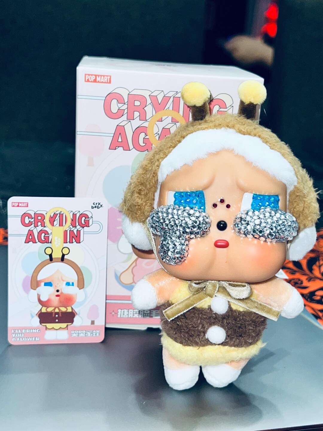 Bedazzled Authentic Crybaby Crying Again Plush Pendant: I’ll Bring You ...