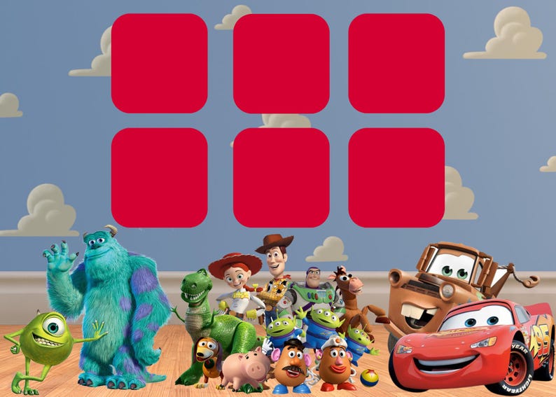 Pixar Token Board, Achievement Chart - Etsy