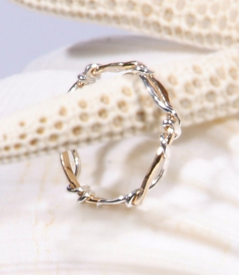 Luxury Gold Surf & Sand Ring by Ron Vick Jewelry | Handcrafted 14K ...