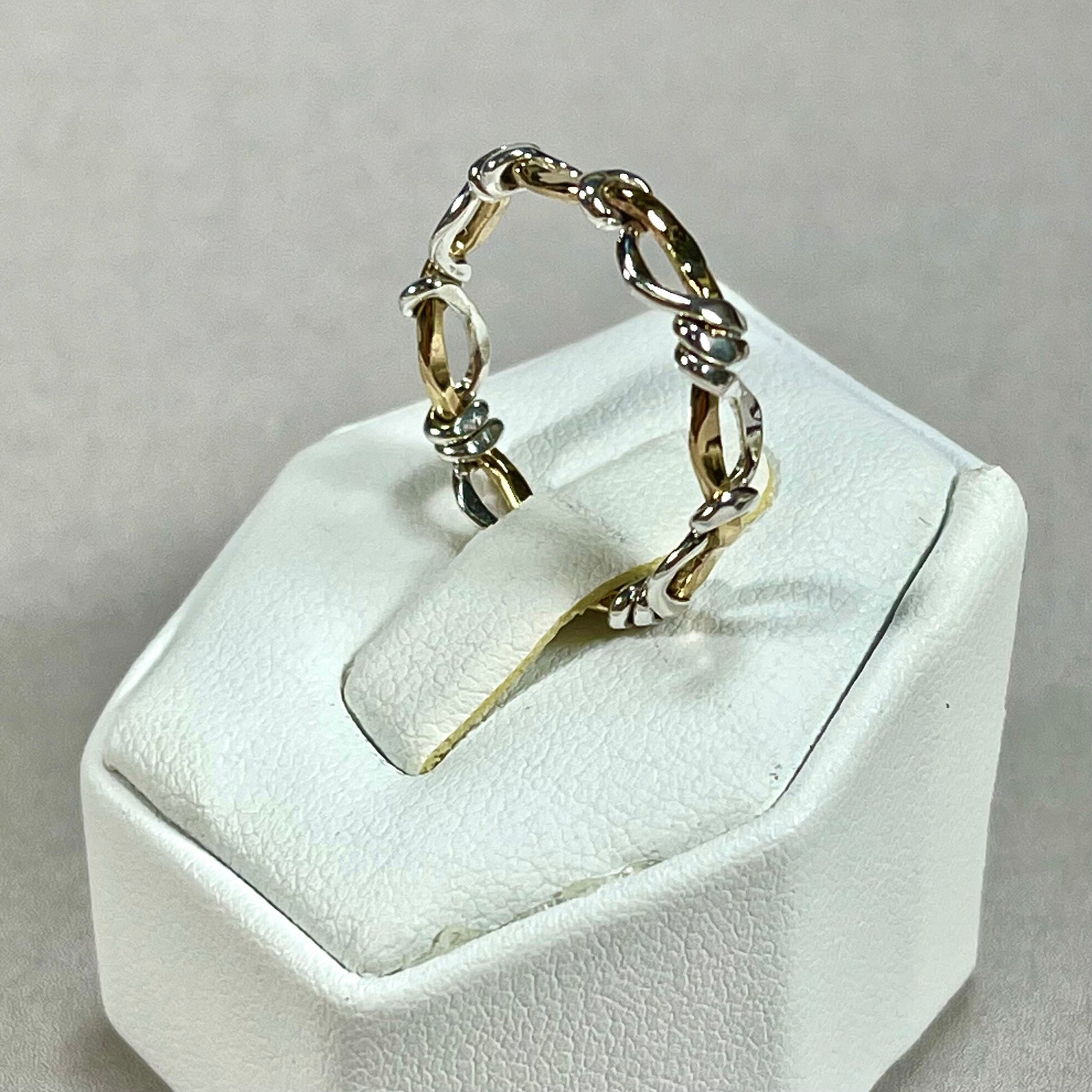 Luxury Gold Surf & Sand Ring by Ron Vick Jewelry | Handcrafted 14K ...
