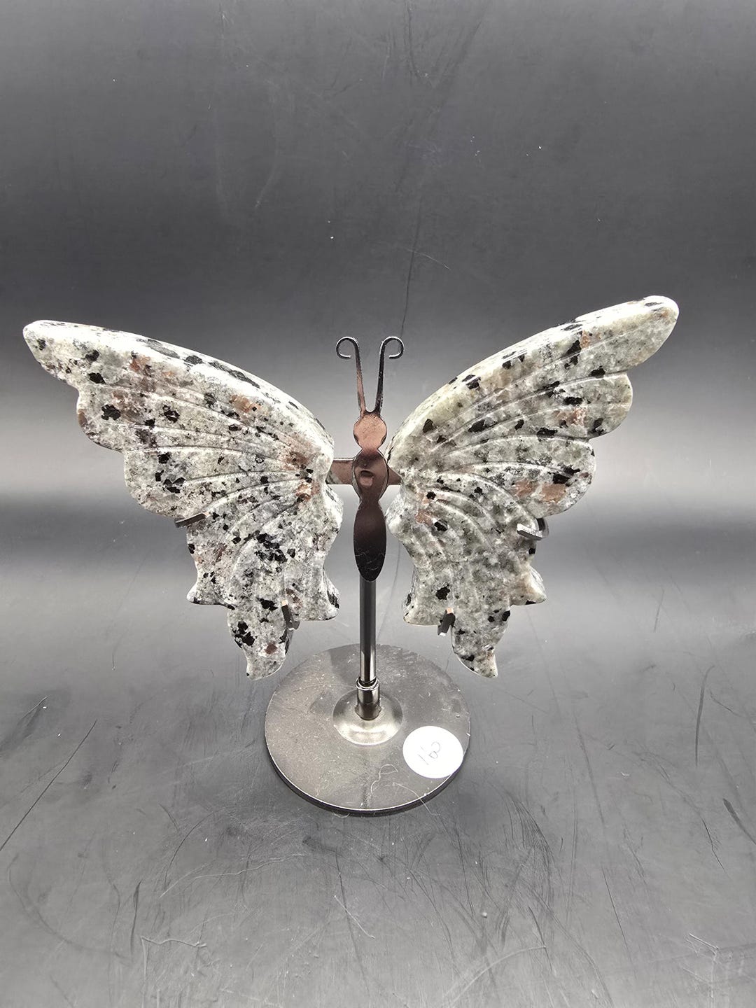 Yooperlite Butterfly Sculpture • UV Reactive Sodalite Stone Display - Etsy