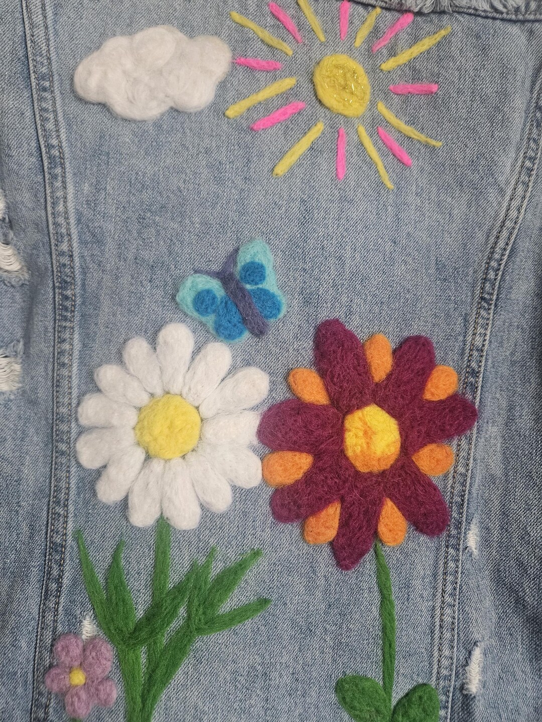 Lucky Denium Jacket - Etsy