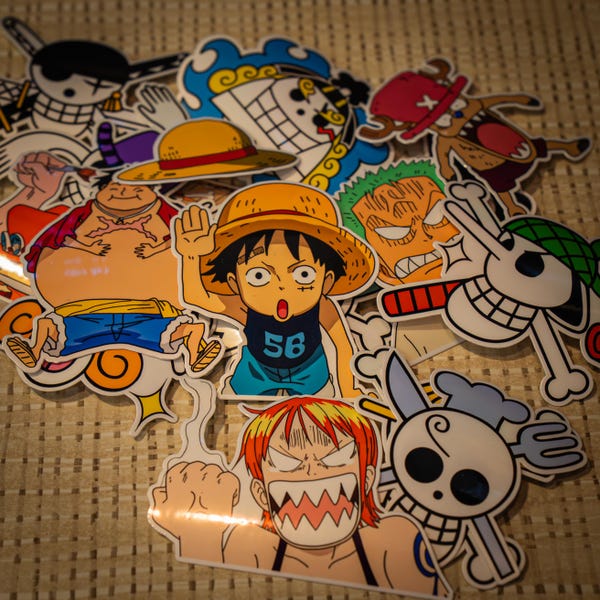 One Piece Vinyl Stickers - Etsy