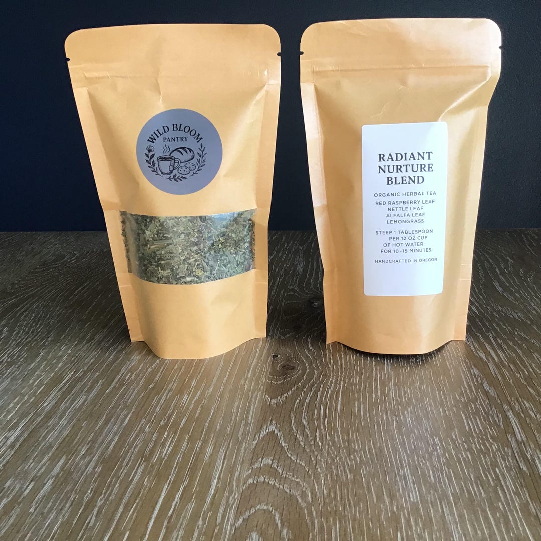 Pregnancy Tea | Raspberry Leaf Prenatal Tea | NORA Tea Radiant Nurture ...