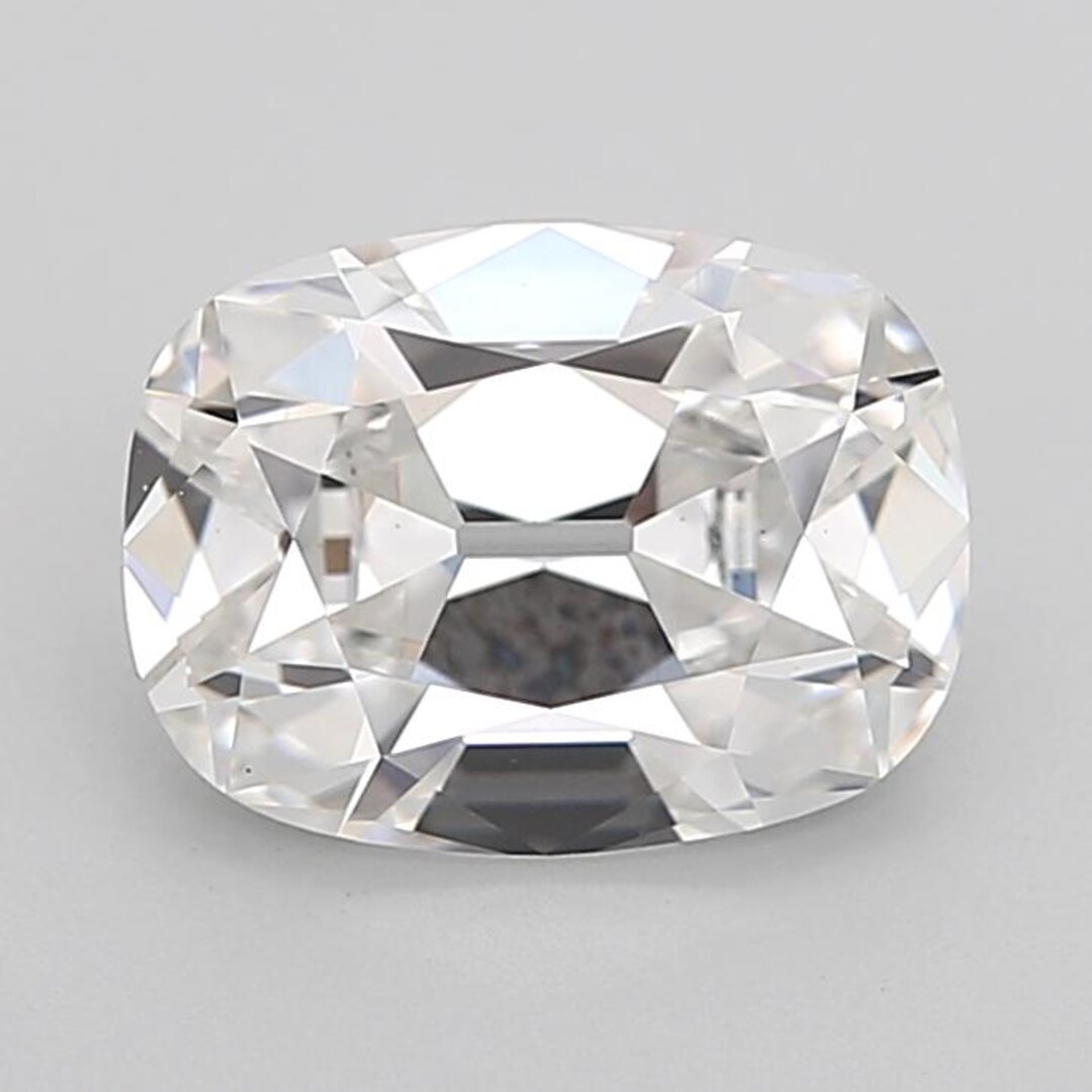 2.52CT Old Mine Cut Lab Diamond | E Color VS1 Loose Gem - Etsy