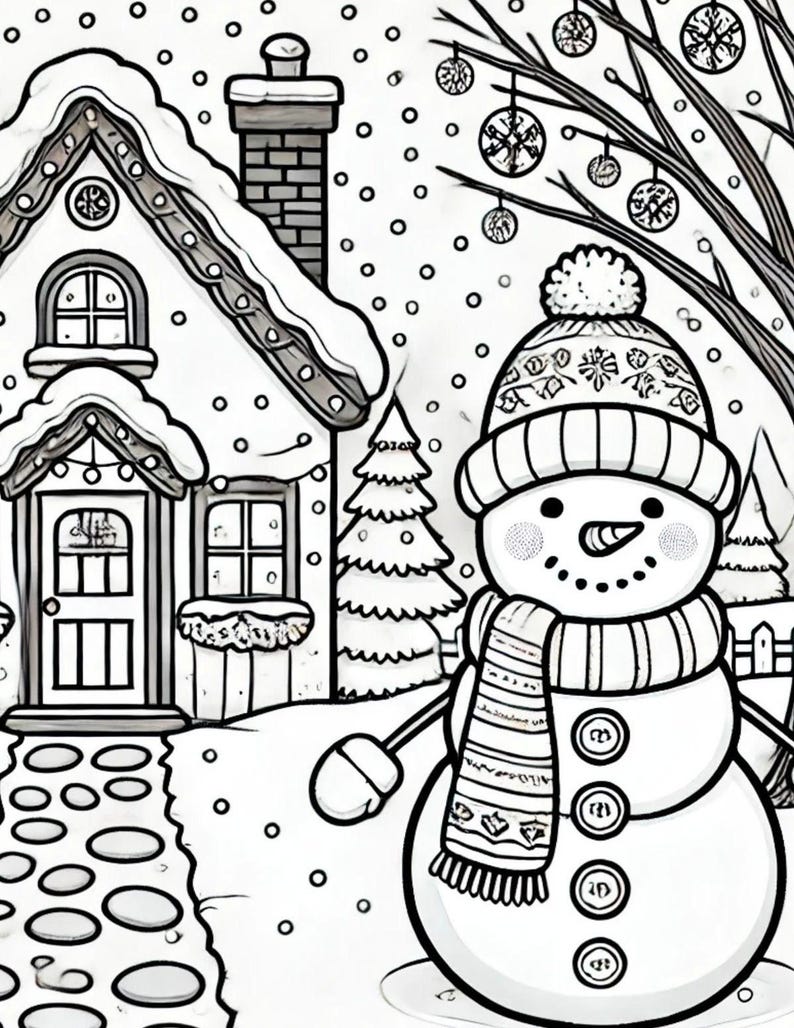 Christmas Activity Book for Kids | Santa & Reindeer Coloring Pages ...