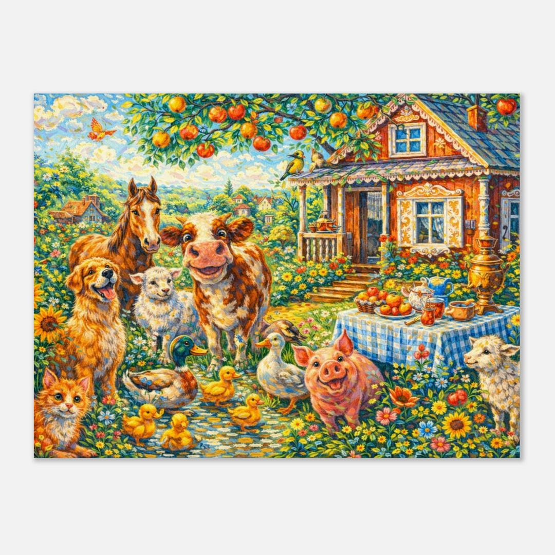Garden Full of Smiles, Museum-quality Matte Paper Poster - Etsy