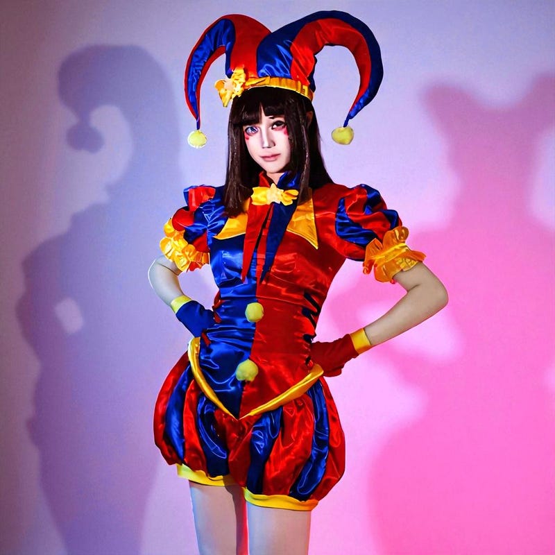Pomni the Amazing Digital Circus Cosplay - Etsy