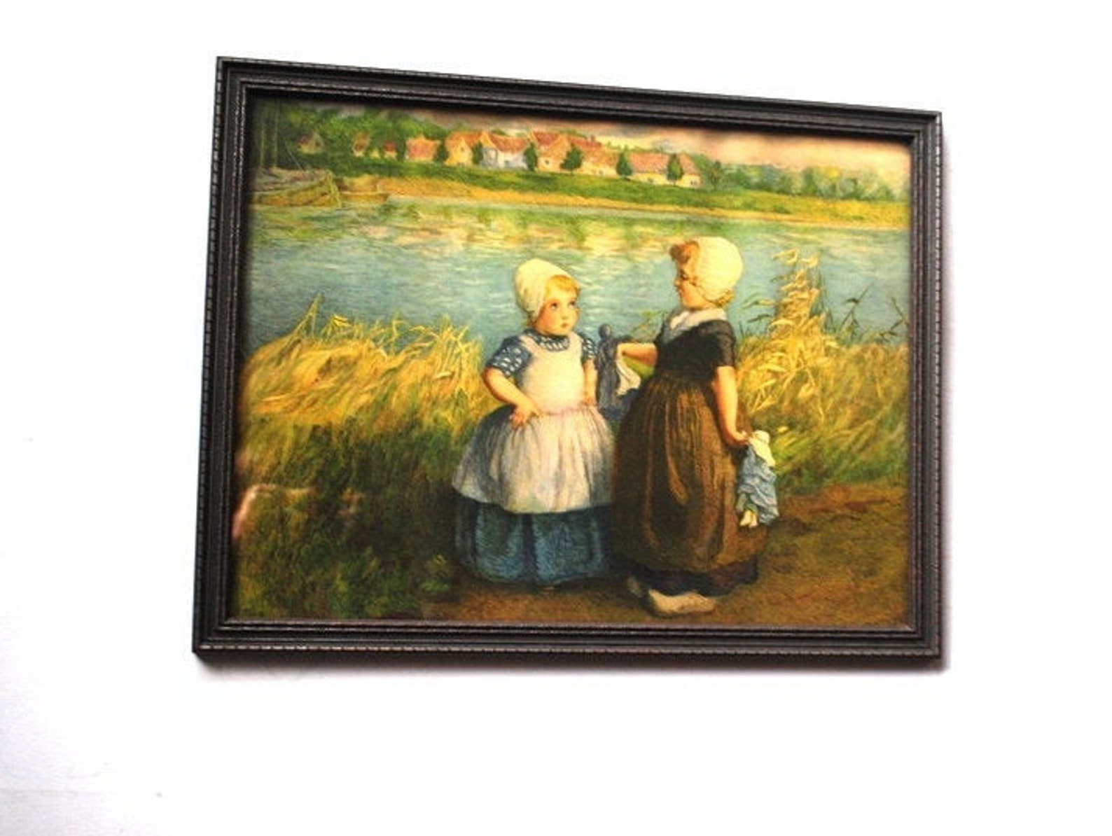 Rare Vintage 1930s Original Lithograph Print Two - Etsy