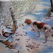 1977 Vintage Beautiful , Lithograph Art Print " English Springer ...