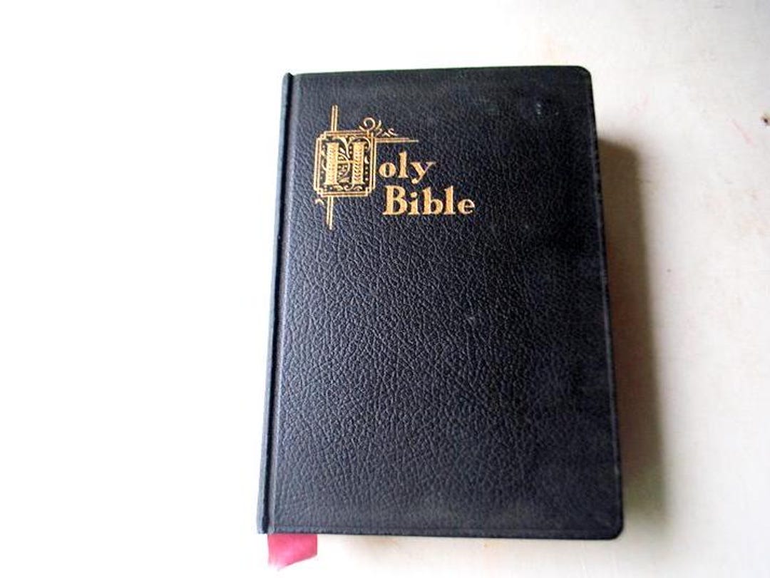 1953 Vintage , New Catholic Edition" Holy Bible" , the Old and New ...