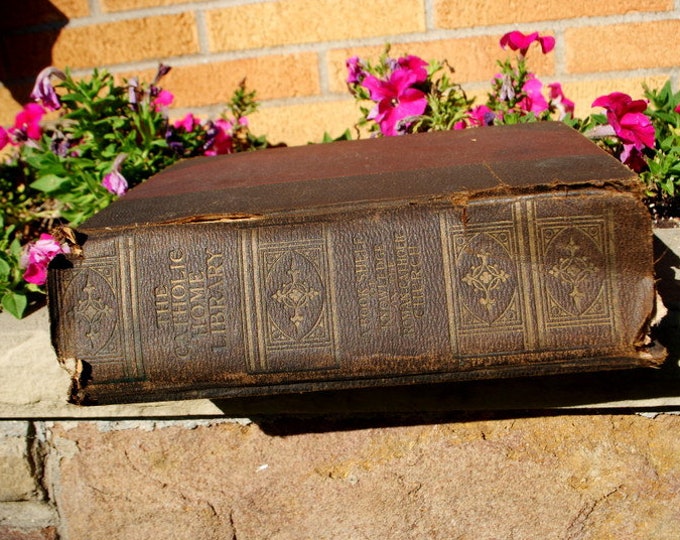 1915 Vintage, Rare Religious, Large Book, First Edition" the Catholic ...
