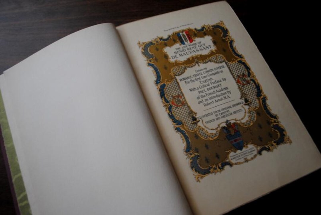 1903 Vintage, World Classic Book, De Luxe Edition" Short Stories of the ...
