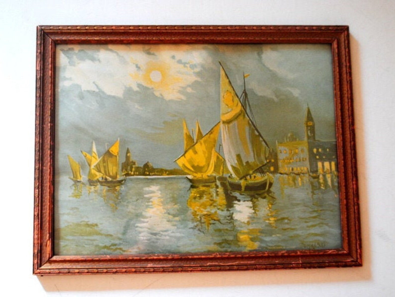 Rare Vintage 1930 Original Lithograph Art Print - Etsy